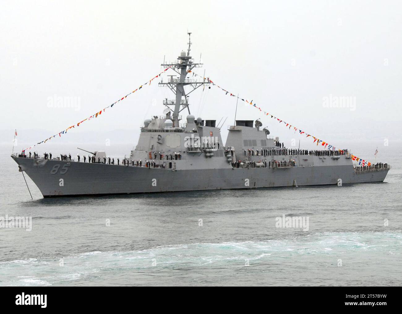US Navy The guided-missile destroyer USS McCampbell (DDG 85) is ...