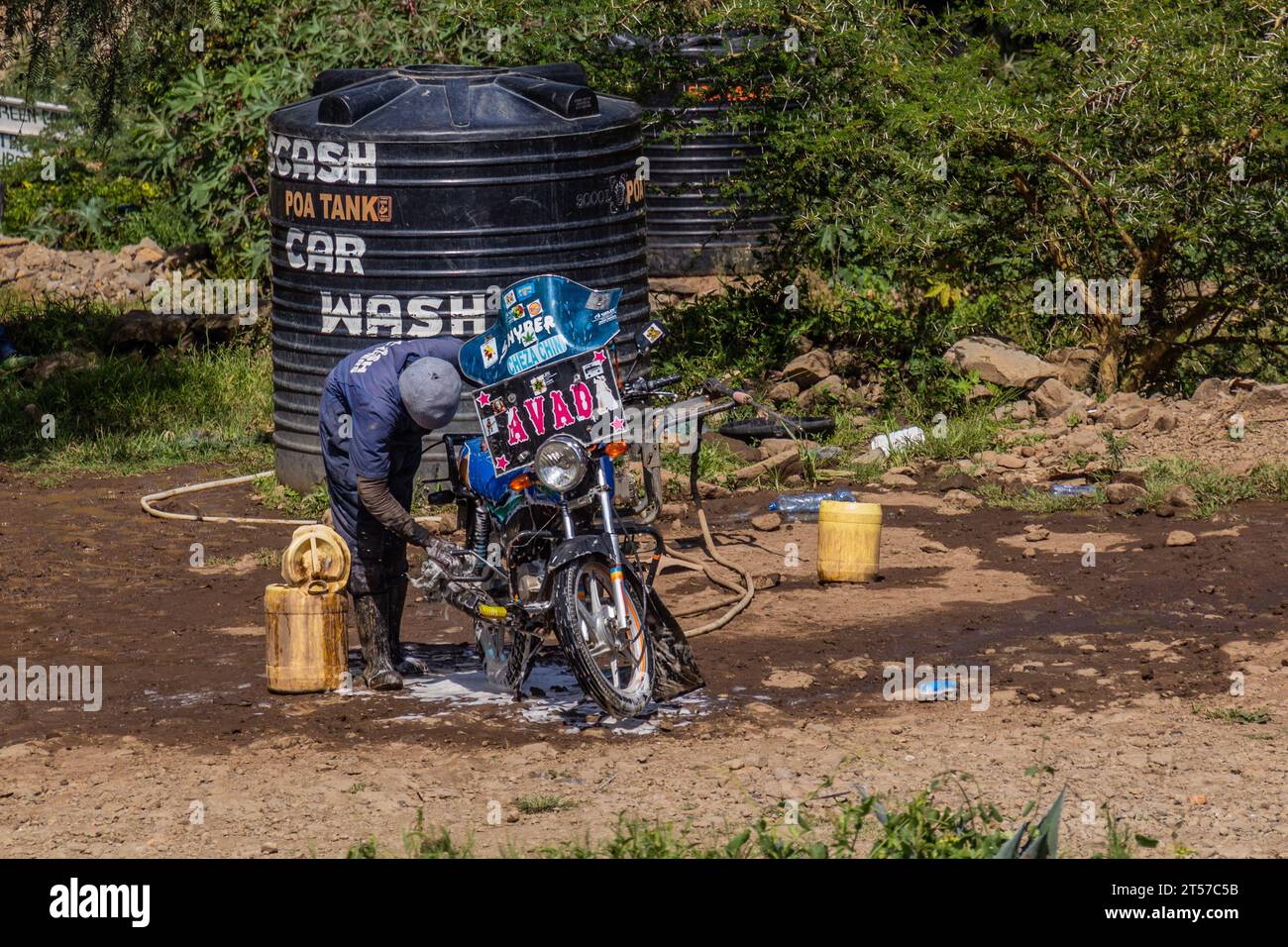 African car wash hi-res stock photography and images - Alamy