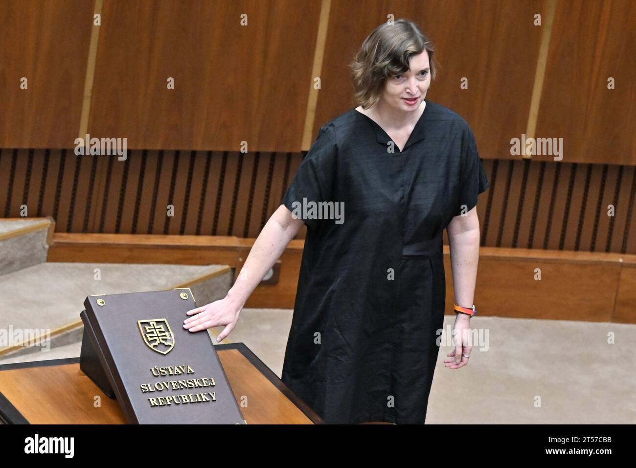 Slovak Member of Parliament Lucia Plavakova (pictured) and newly ...