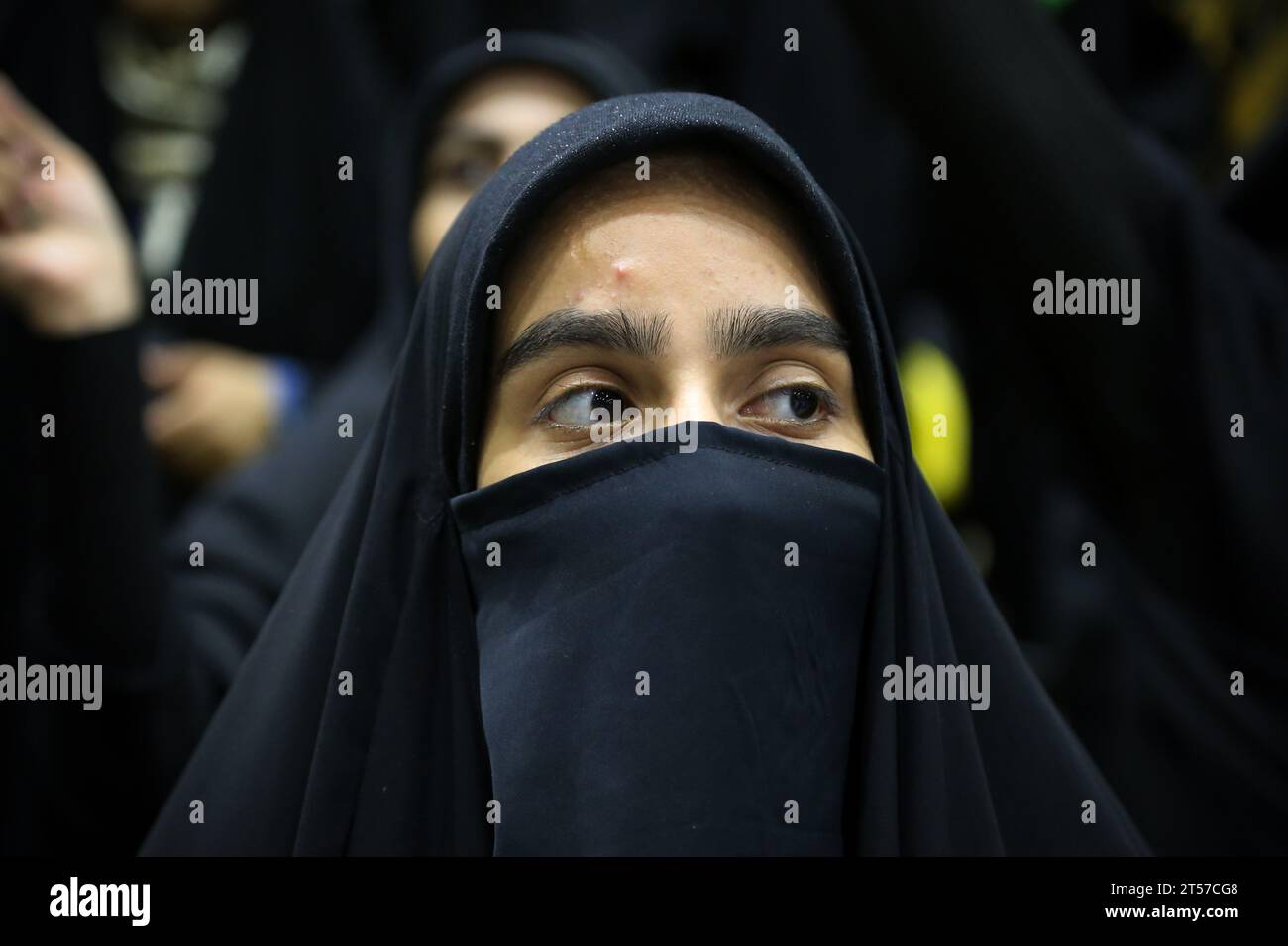 Tehran, Iran. 2nd Nov, 2023. An Iranian woman during a pro-hijab and ...