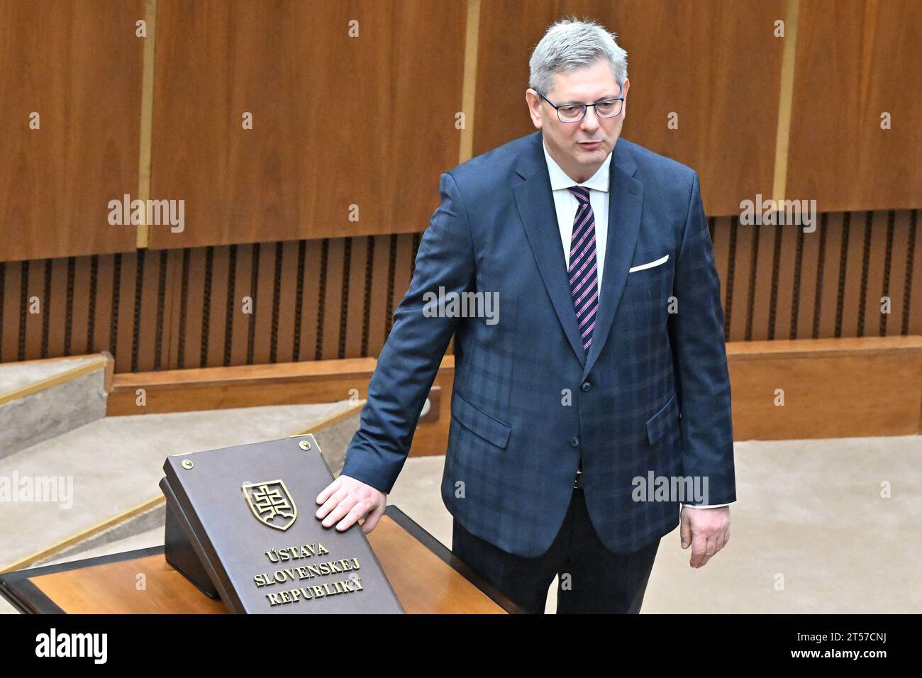 Slovak Member of Parliament Boris Susko (pictured) and newly-Elected ...