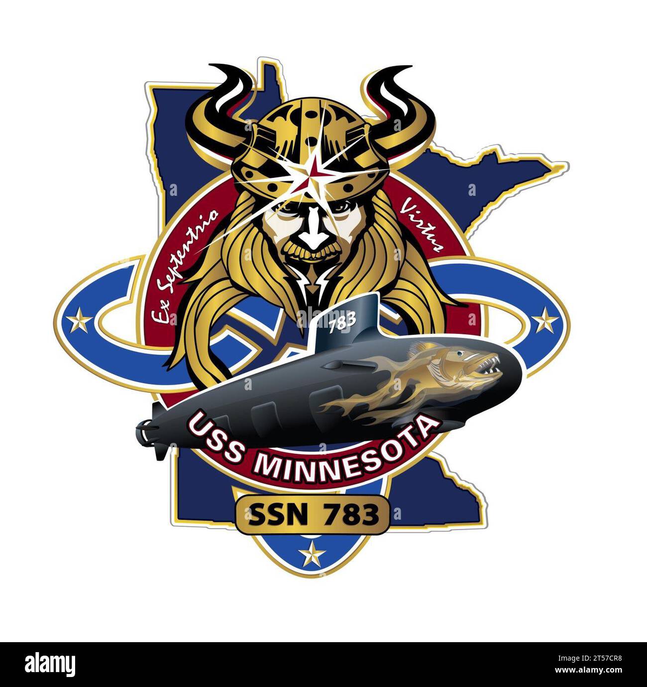 US Navy The official logo of the Virginia-class attack submarine Pre ...