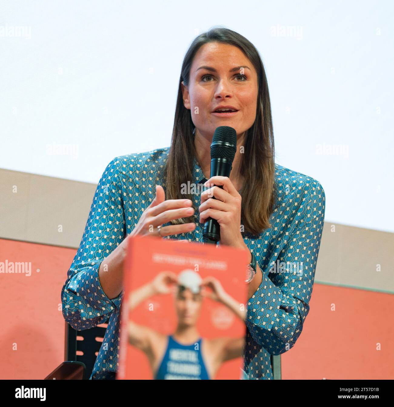 FRANKFURT AM MAIN, Germany - October 22 2023: Sara Isakovic (*1988 ...