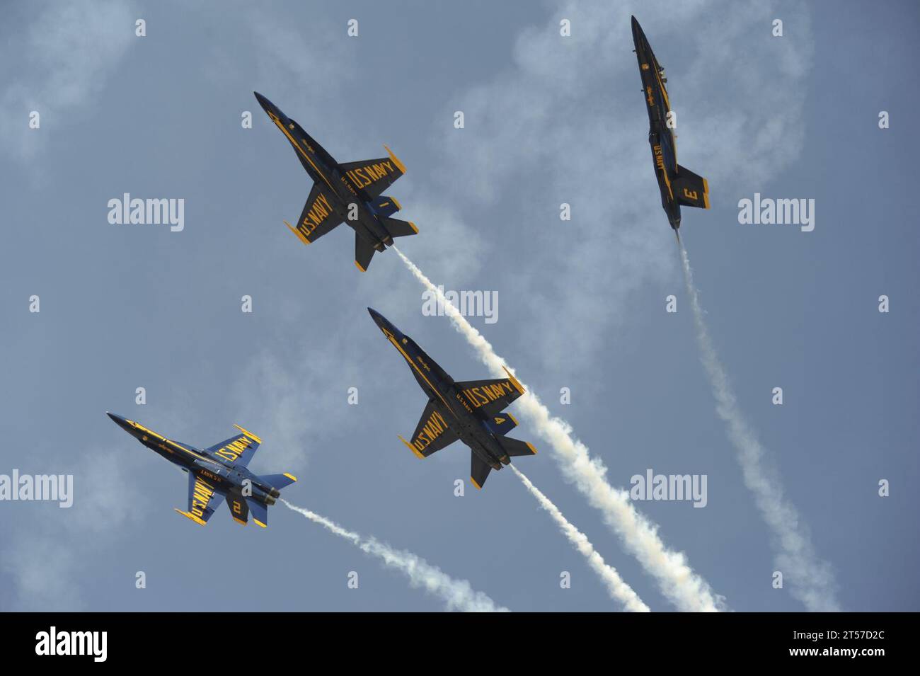 US Navy The U.S. Navy fight demonstration squadron, the Blue Angels ...