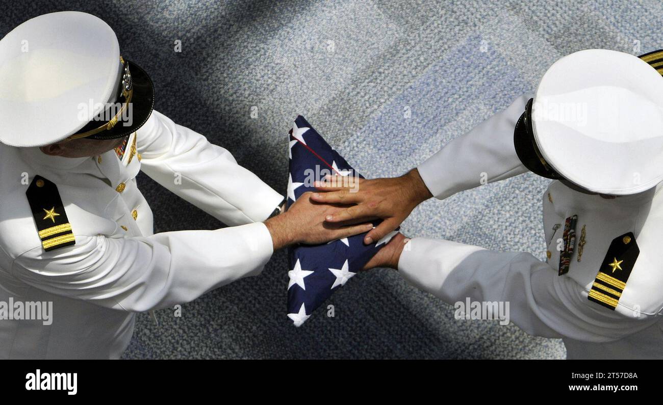 US Navy Two officers from the Center for Information Dominance (CID ...