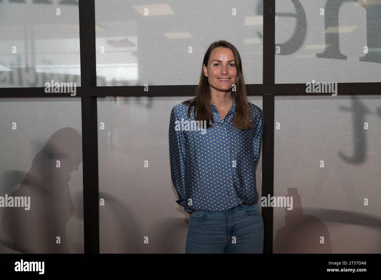 FRANKFURT AM MAIN, Germany - October 22 2023: Sara Isakovic (*1988 ...