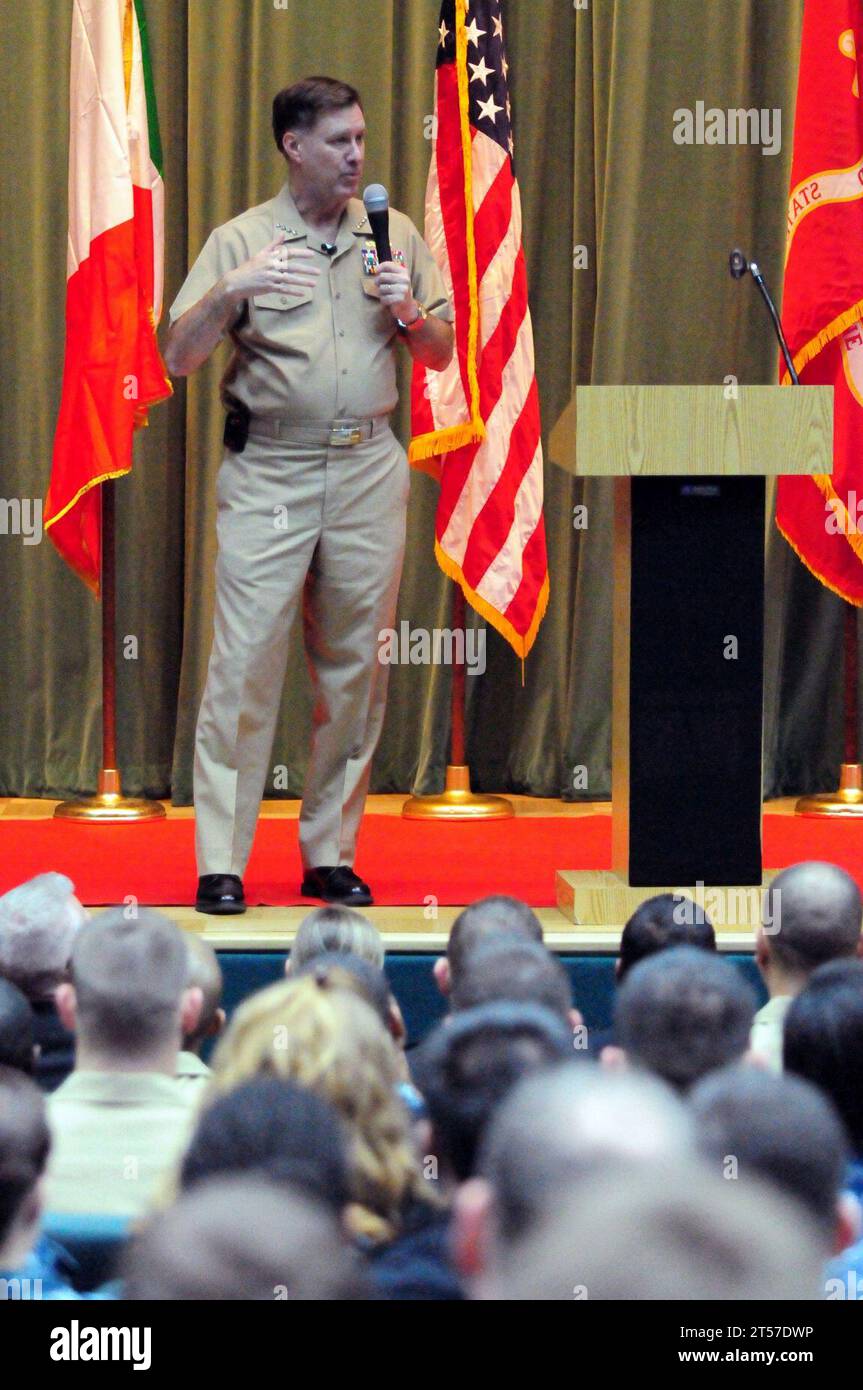 US Navy Vice Chief Stock Photo - Alamy
