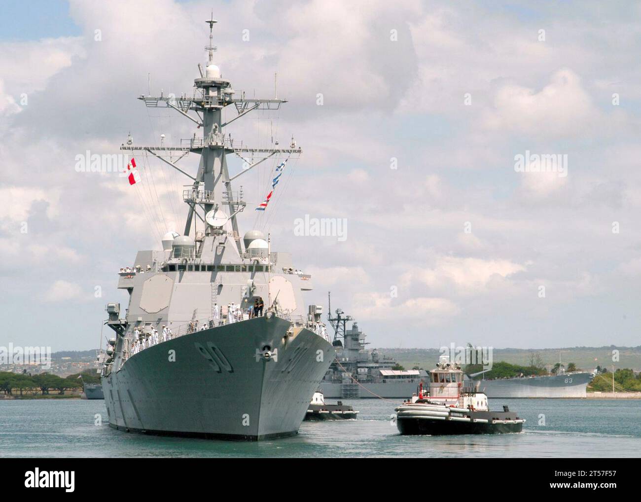 USS Chaffee (DDG 90 Stock Photo - Alamy