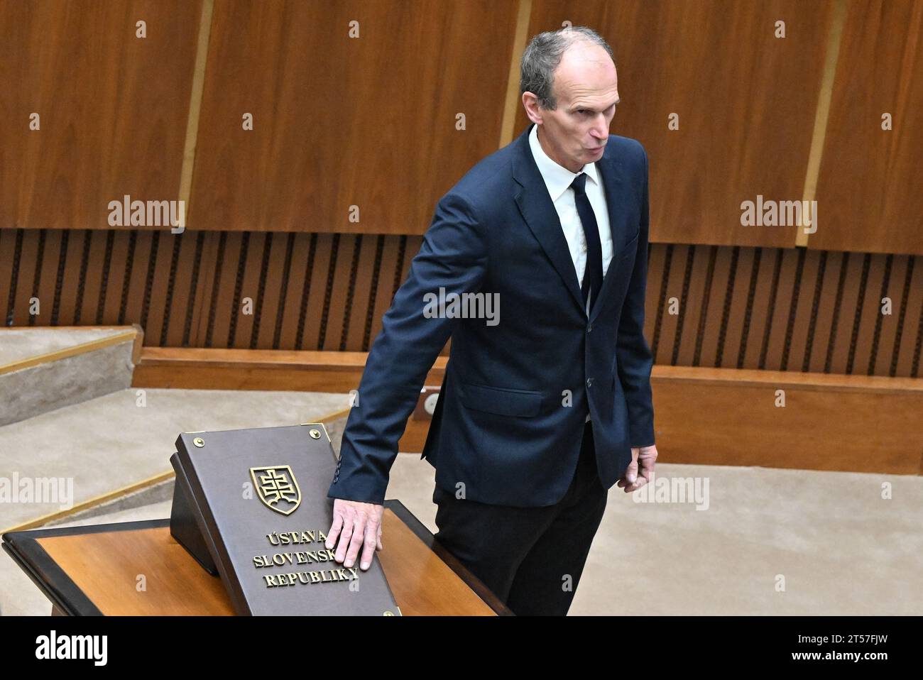 Slovak Member of Parliament Stefan Kuffa (pictured) and newly-Elected ...