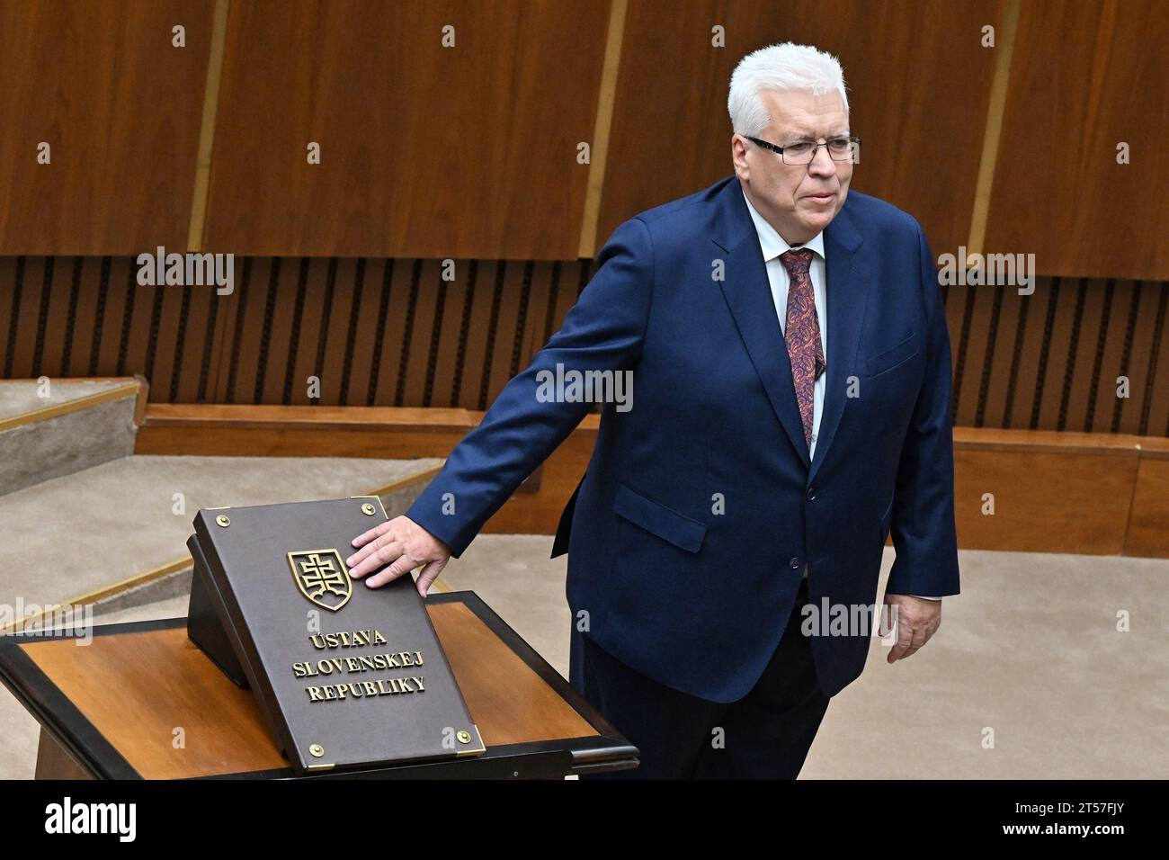 Slovak Member of Parliament Pavel Luptak (pictured) and newly-Elected ...