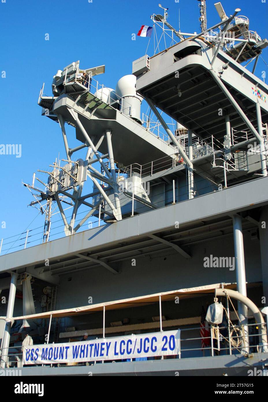 USS Mount Whitney (LCC 20 Stock Photo - Alamy