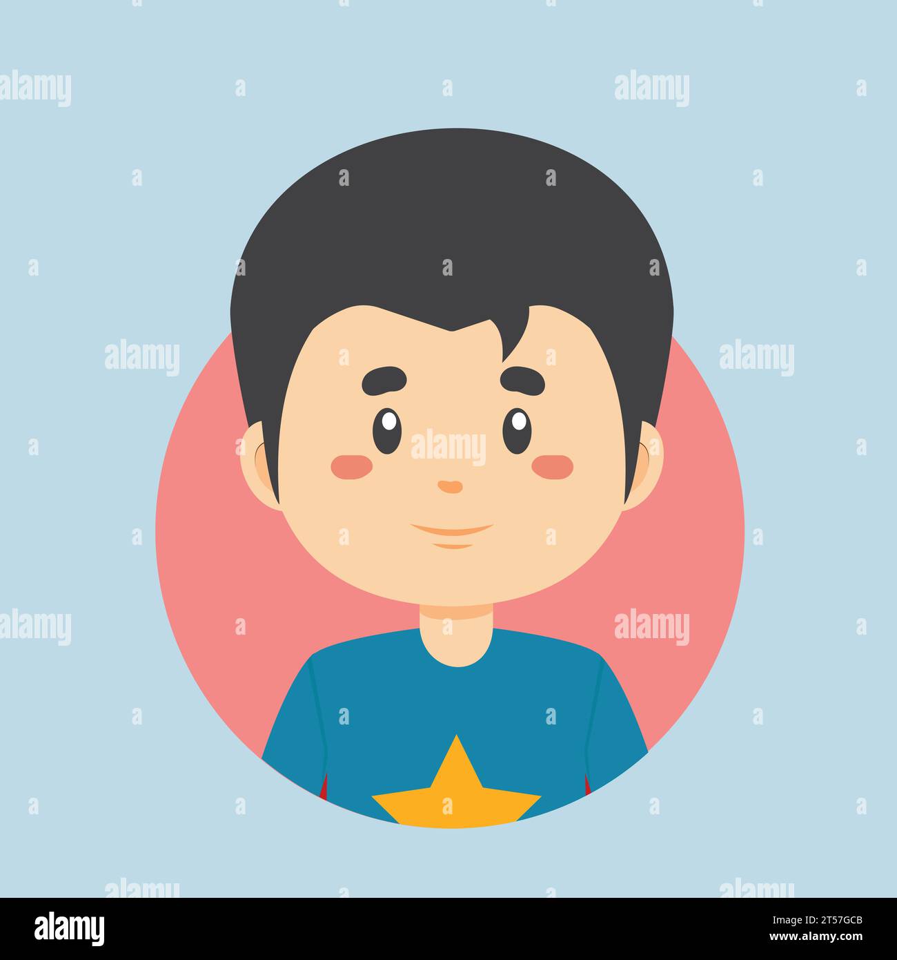 Female and male superheroes cartoon Stock Vector Images - Alamy
