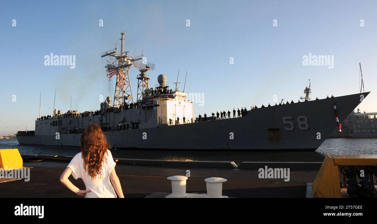 USS Samuel B. Roberts.damianberg Stock Photo - Alamy