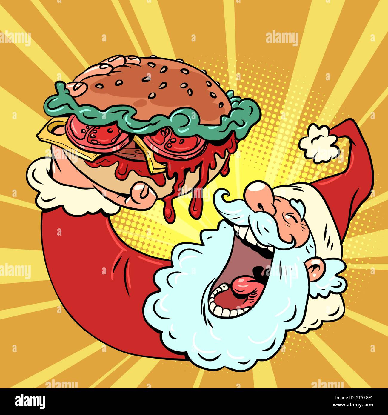 Christmas restaurants Stock Vector Images - Alamy