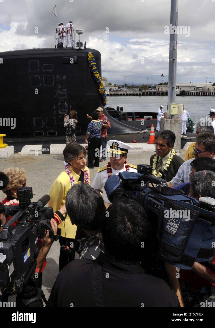 Submarine uss hawaii ssn 776 hi-res stock photography and images - Alamy