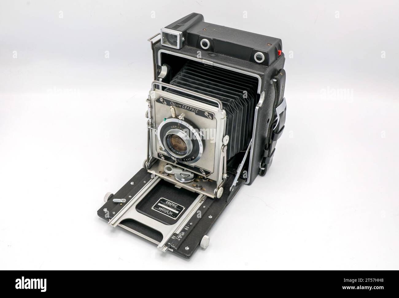 A Crown Graphic 4x5 film camera as used by professional and press ...