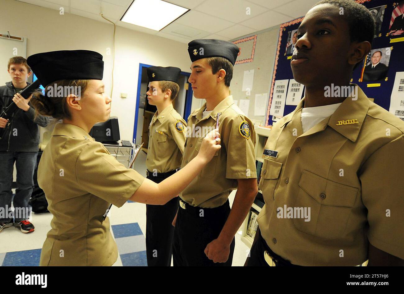 York High School Navy Junior Reserve Officers Training Corps NJROTC ...