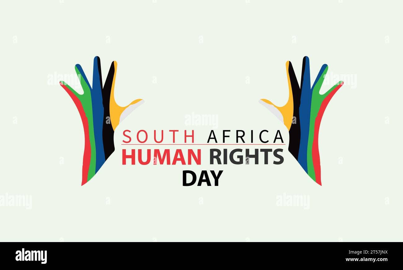Human rights day south africa Stock Vector Images - Alamy