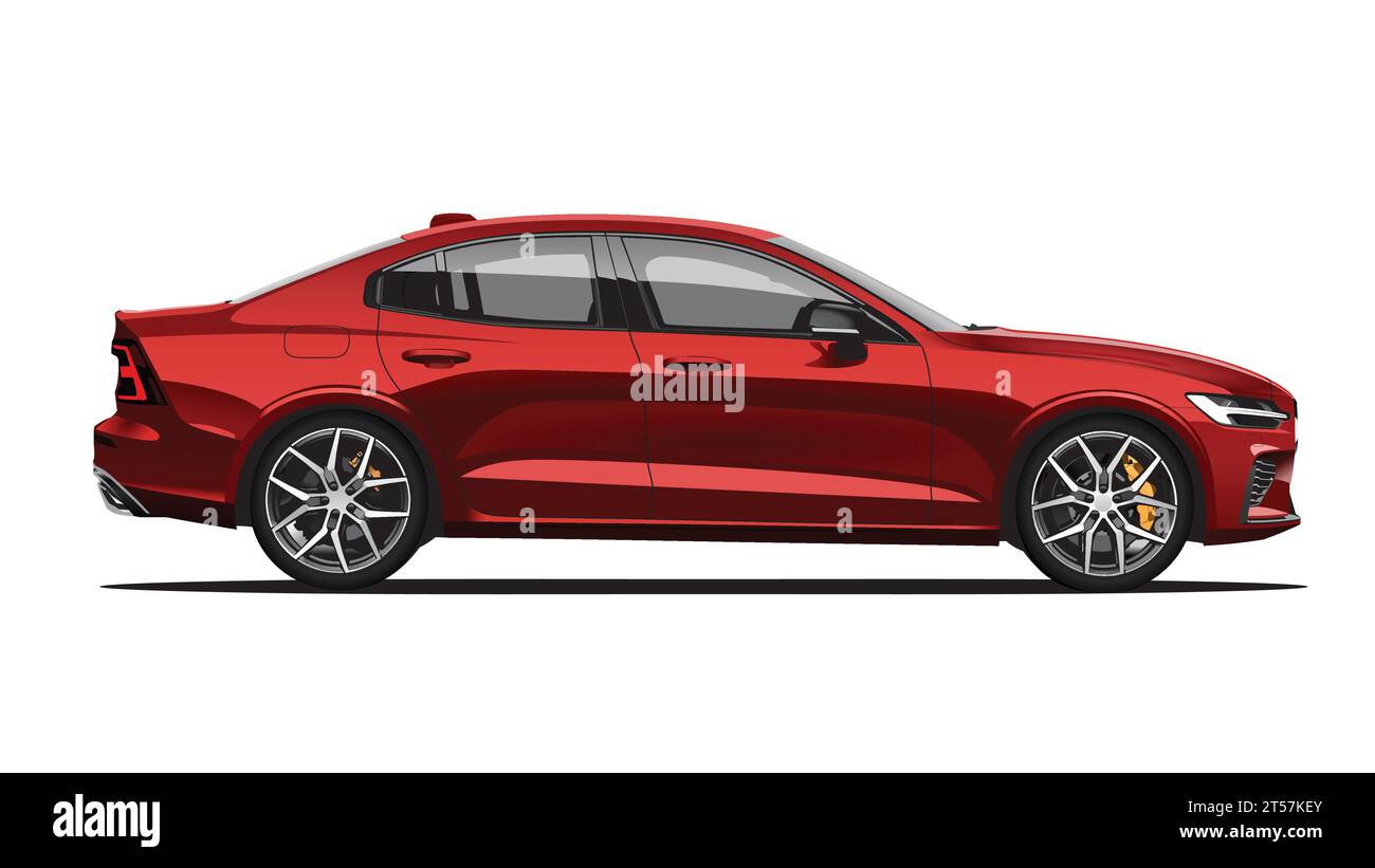 Realistic car Royalty Free Vector Image Stock Vector Image & Art - Alamy