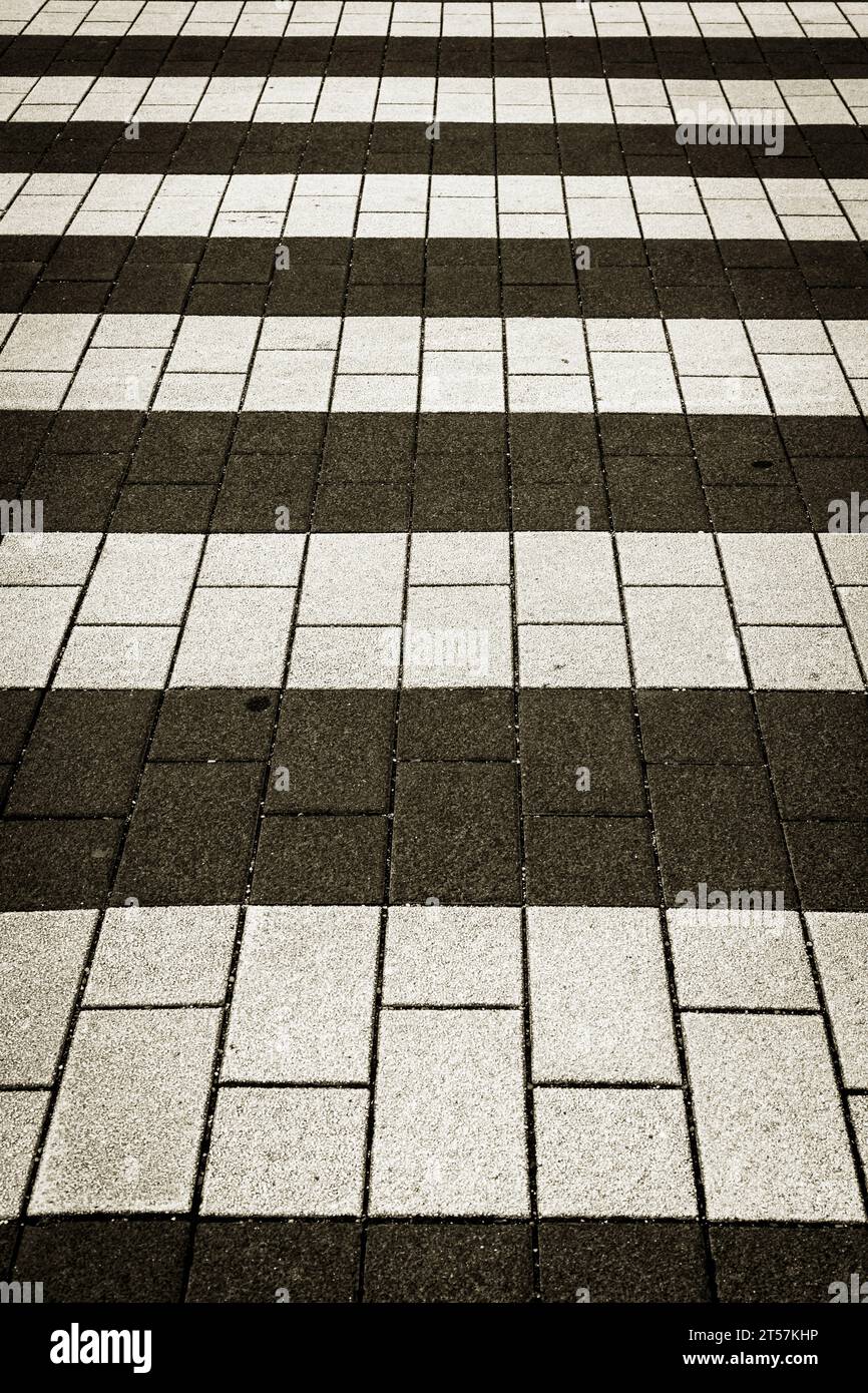 Pedestrian crossing (Zebra crossing) in Germany Stock Photo - Alamy