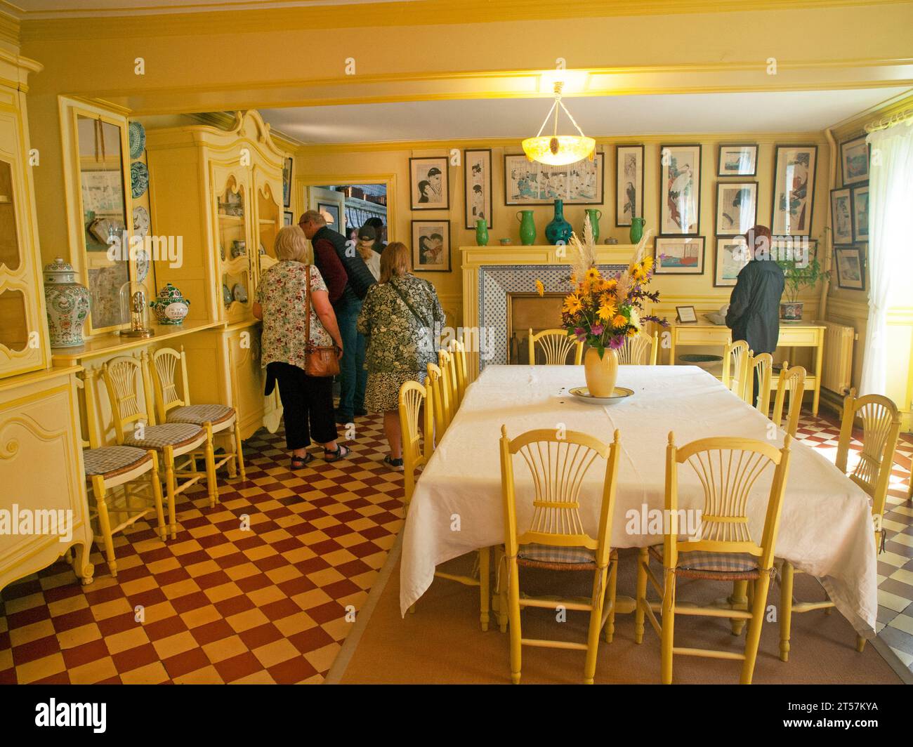 Monet house interior hi-res stock photography and images - Alamy
