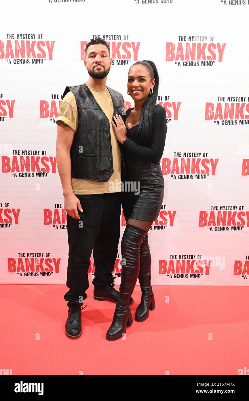 Cologne, Germany. 02nd Nov, 2023. Presenter Janique Johnson and company ...