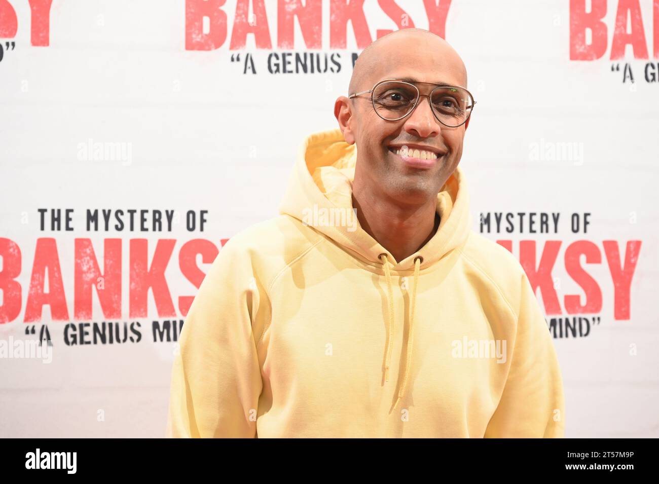 Cologne, Germany. 02nd Nov, 2023. Presenter Ermias Amiaz Habtu comes to ...