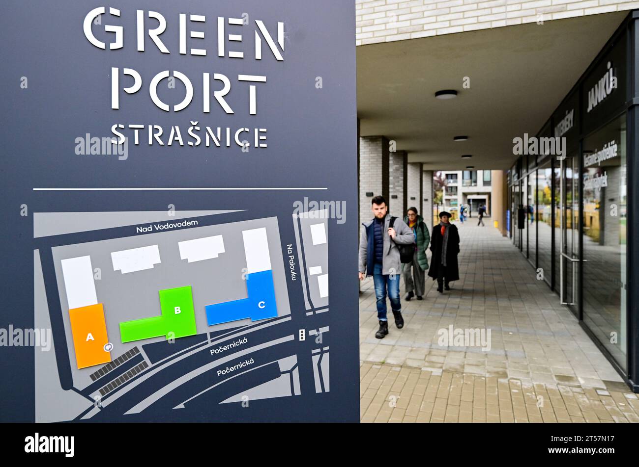 Prague, Czech Republic. 03rd Nov, 2023. Passive houses Green Port ...