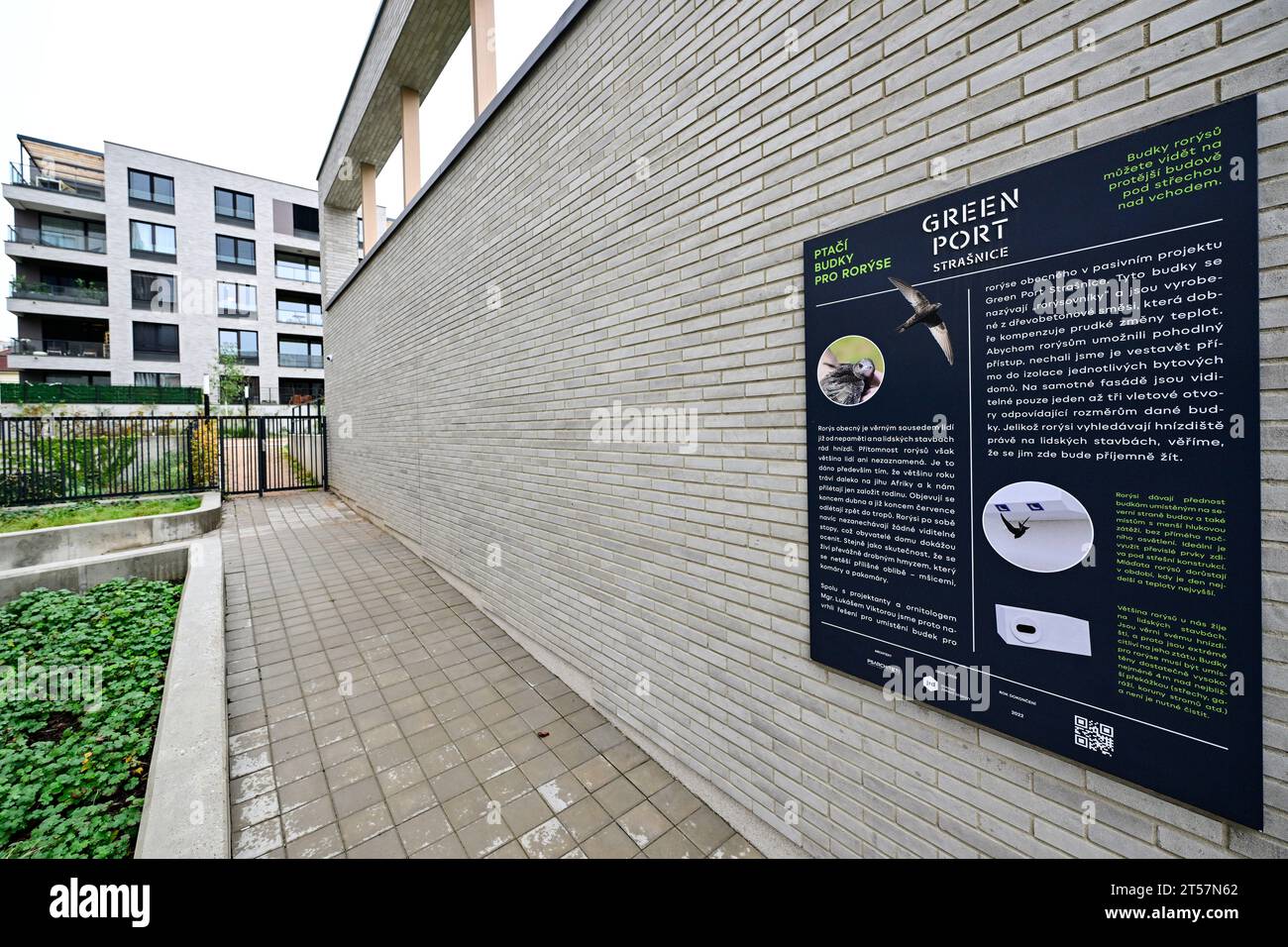 Prague, Czech Republic. 03rd Nov, 2023. Passive houses Green Port ...