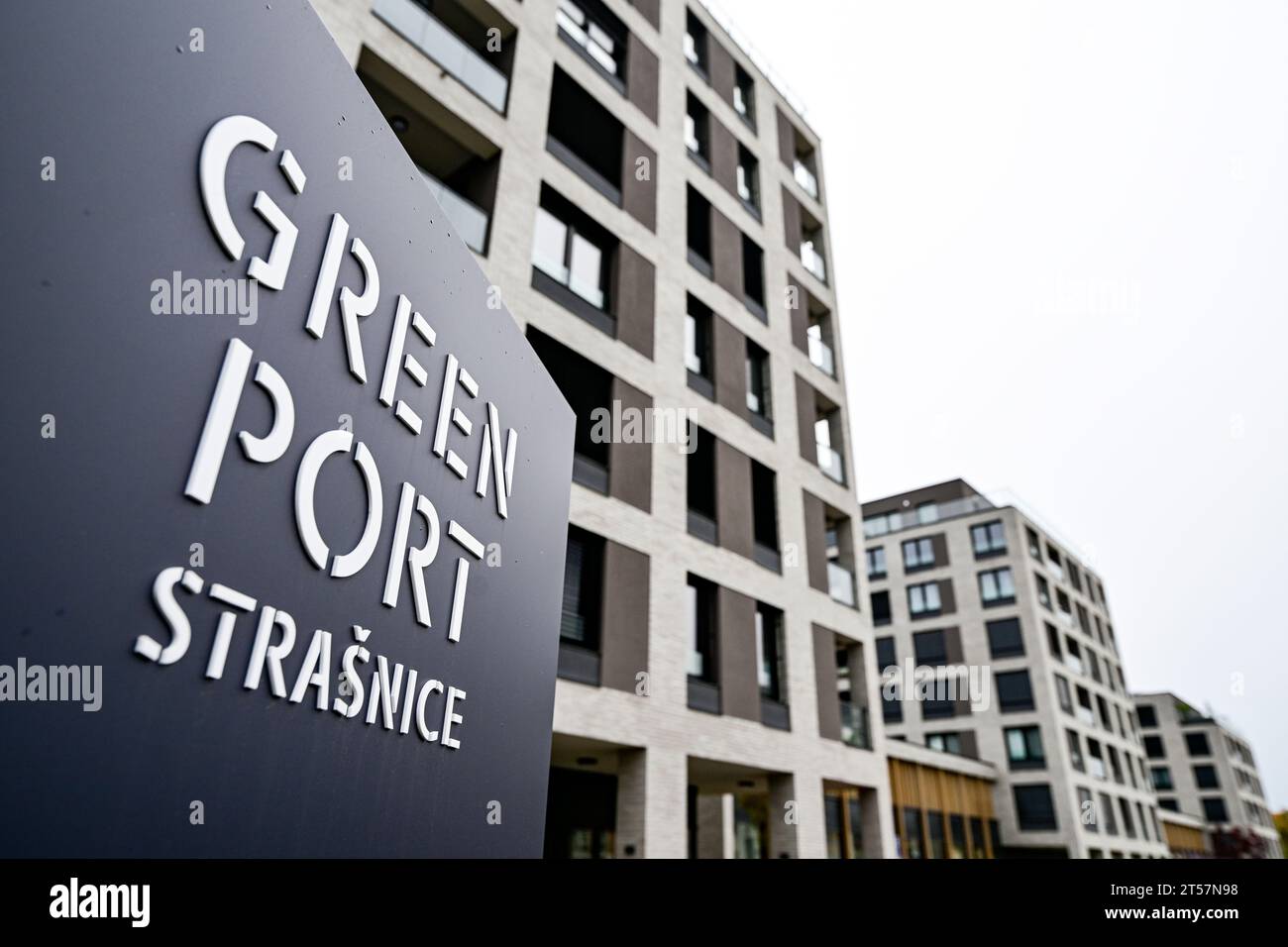 Prague, Czech Republic. 03rd Nov, 2023. Passive houses Green Port ...