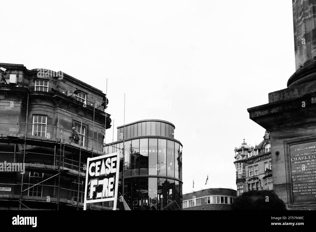 Civilian banner Black and White Stock Photos & Images - Alamy