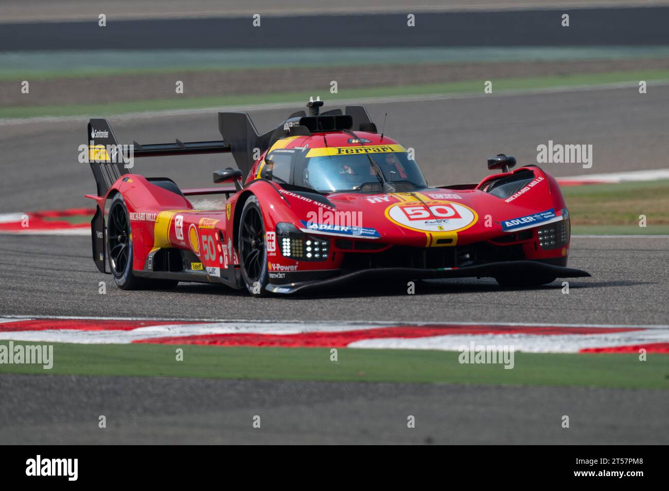 SAKHIR , BAHRAIN. 3RD NOV 2023. FERRARI AF CORSE HYPERCAR FERRARI 499P ...