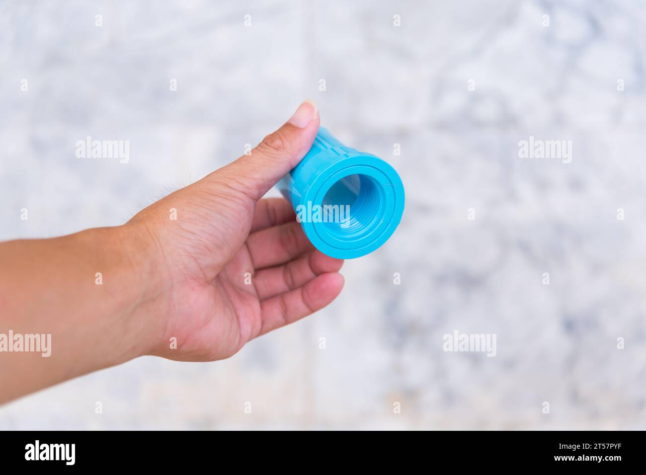 Elbow PVC FITTINGS FOR PRESSURE PIPE Stock Photo - Alamy