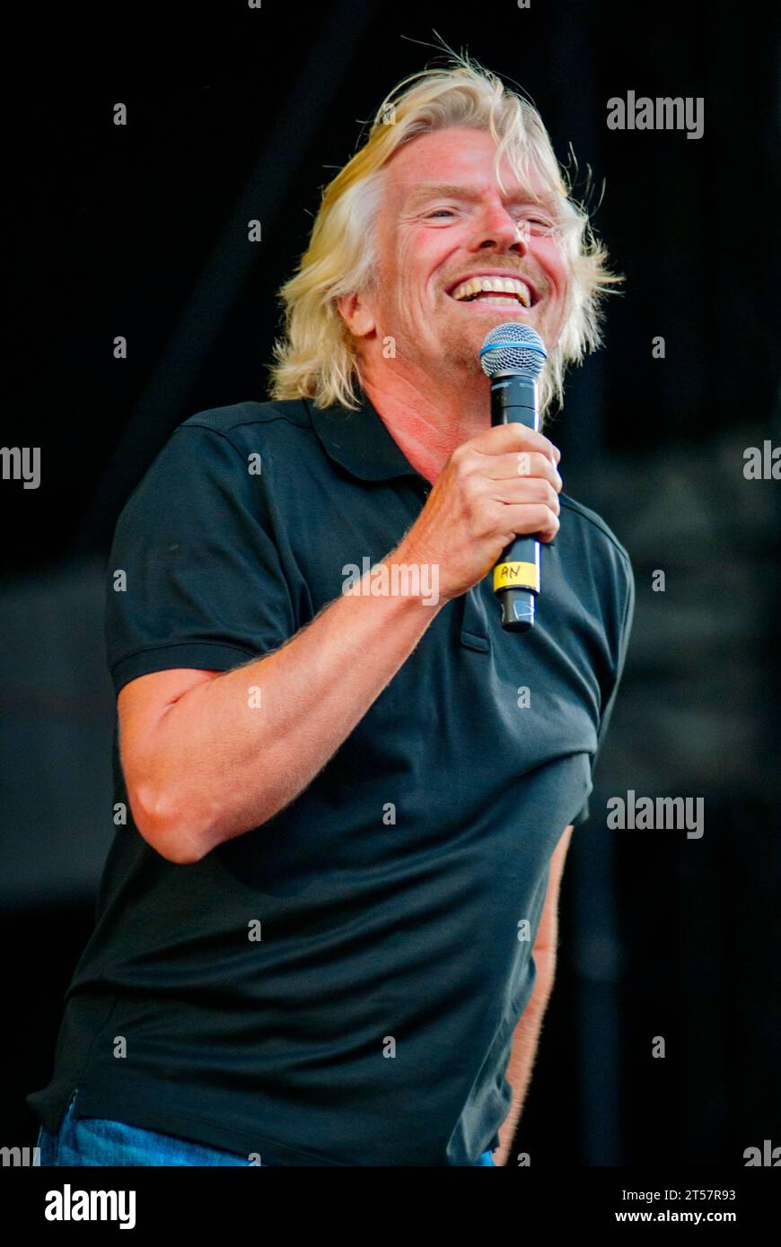 Richard branson v festival hi-res stock photography and images - Alamy