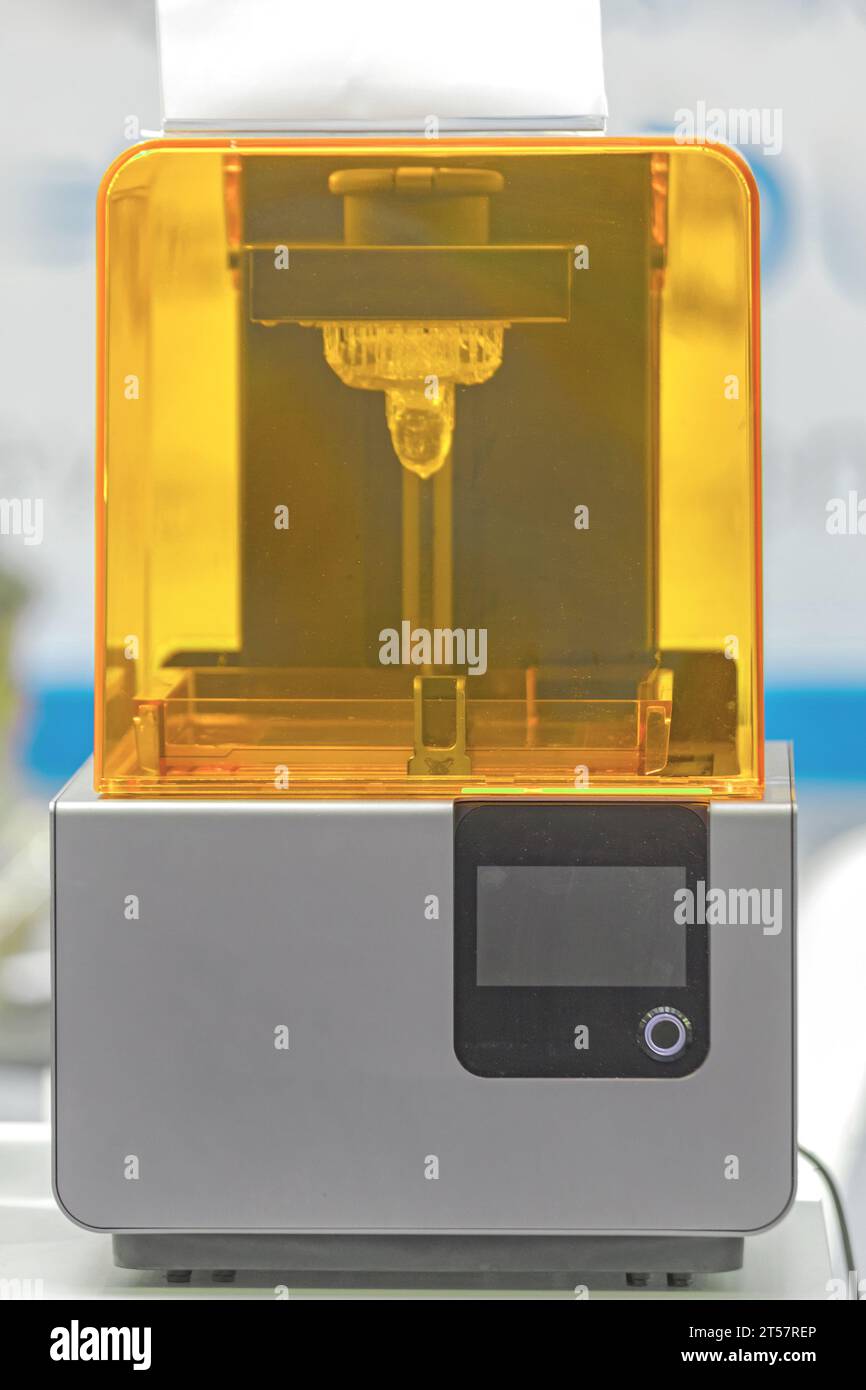 3d Printer Table Top Machine Small Plastic Production Stock Photo - Alamy
