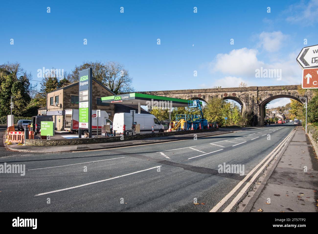 Asda Express comes to Settle in North Yorkshire with preparatory work ...