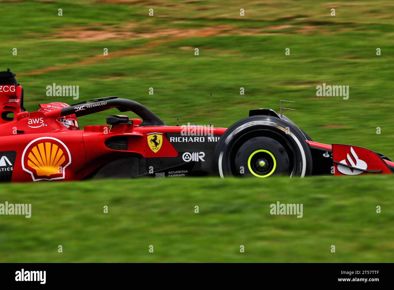 Sao Paulo, Brazil. 03rd Nov, 2023. Charles Leclerc (MON) Ferrari SF-23 ...