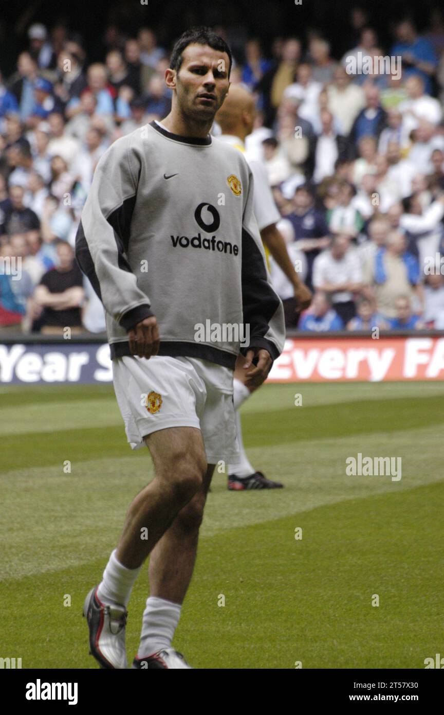 Ryan Giggs – Manchester United team warm up before the the FA Cup Final ...