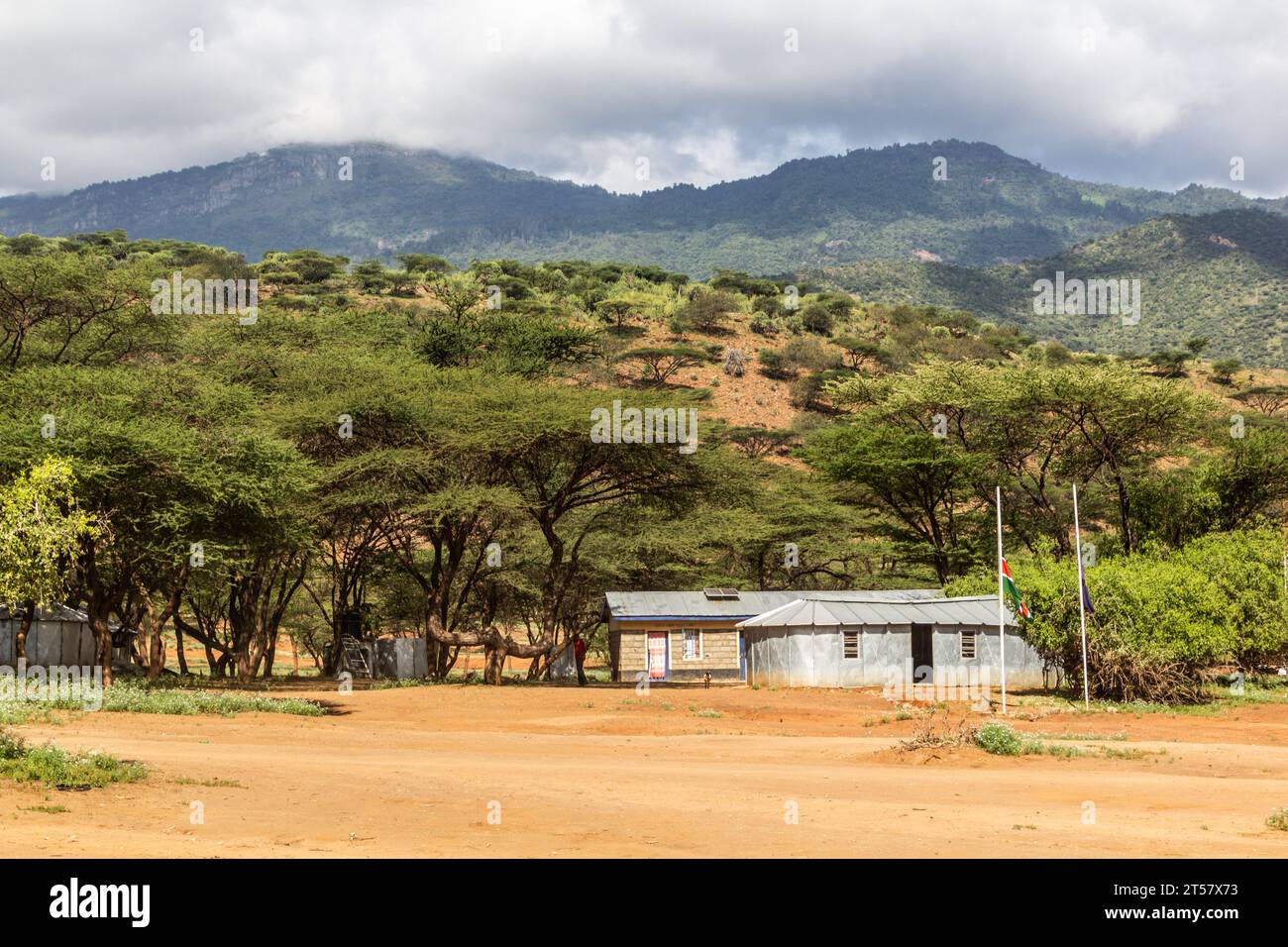 View of South Horr village, Kenya Stock Photo - Alamy