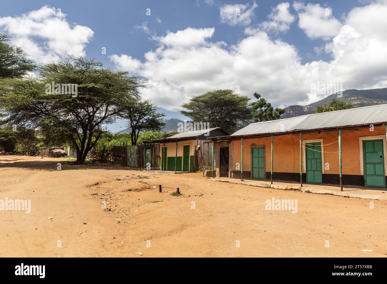 View of South Horr village, Kenya Stock Photo - Alamy