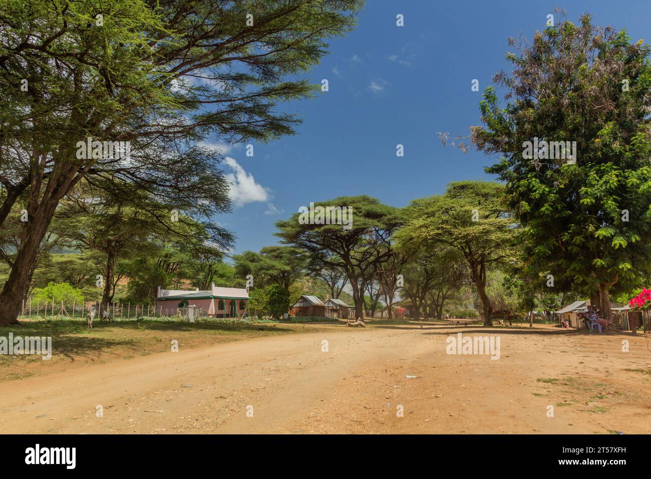 View of South Horr village, Kenya Stock Photo - Alamy