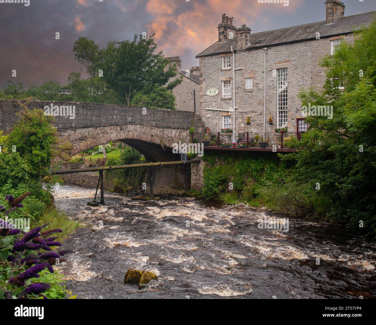 Ingleton, The Dales National Park, North Yorkshire, GB Stock Photo - Alamy