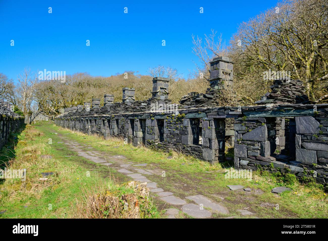 Anglesey Barracks Llanberis Quarry 18-04-23 Stock Photo - Alamy