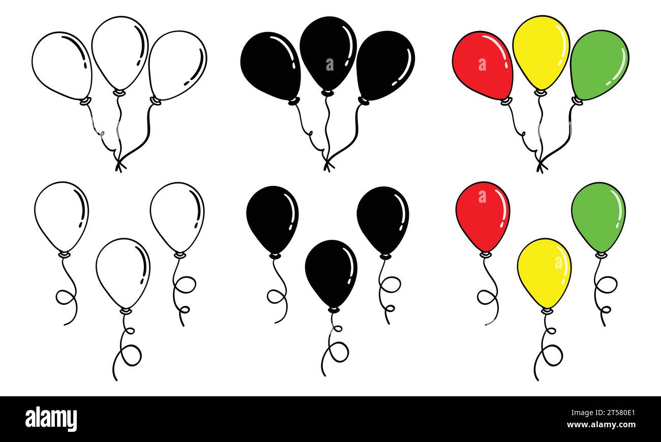 Hand drawn balloon Royalty Free Vector Image Stock Vector Image & Art ...