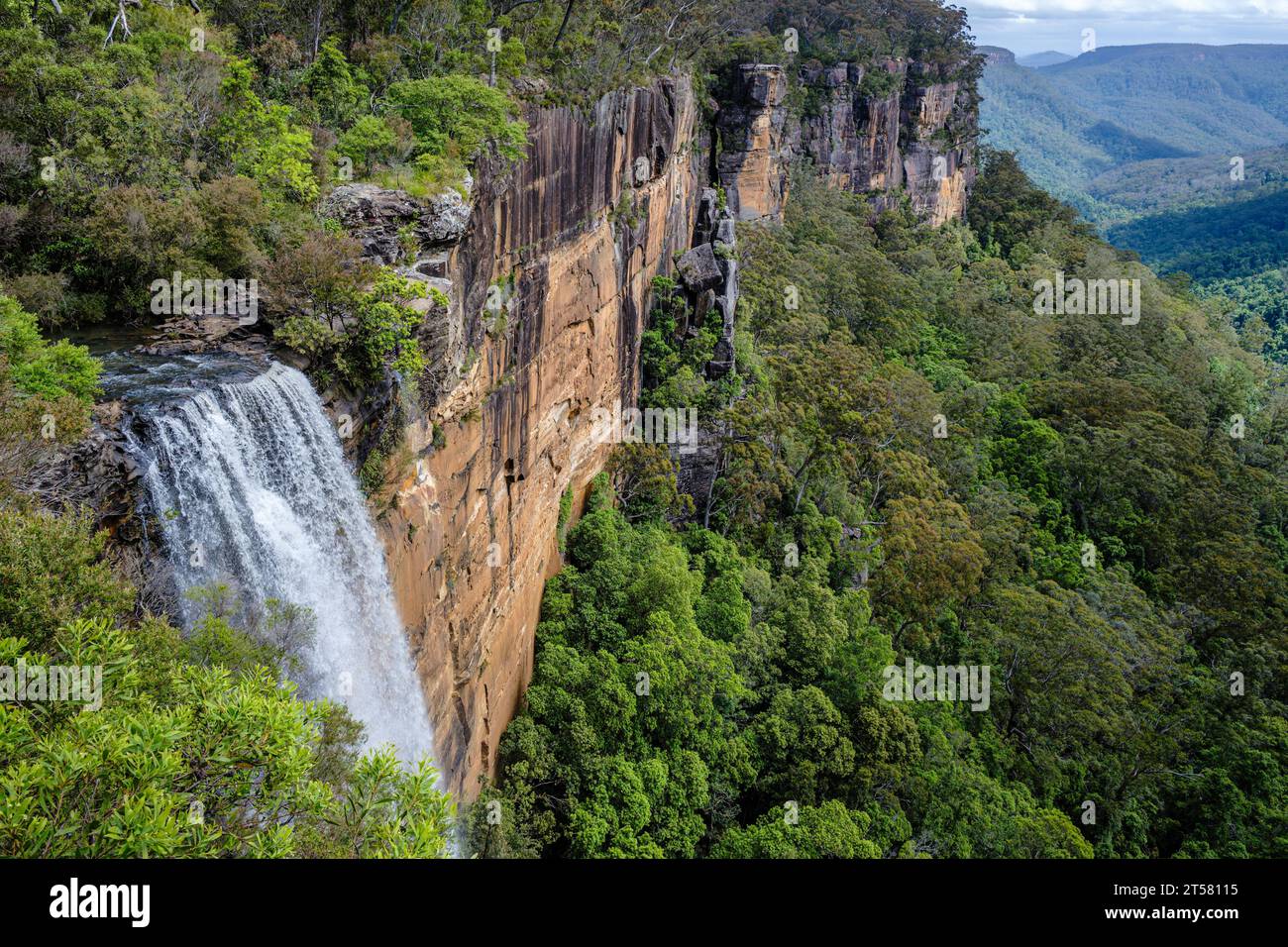 Fitzroy Falls, Morton National Park, New South Wales, Australia Stock ...