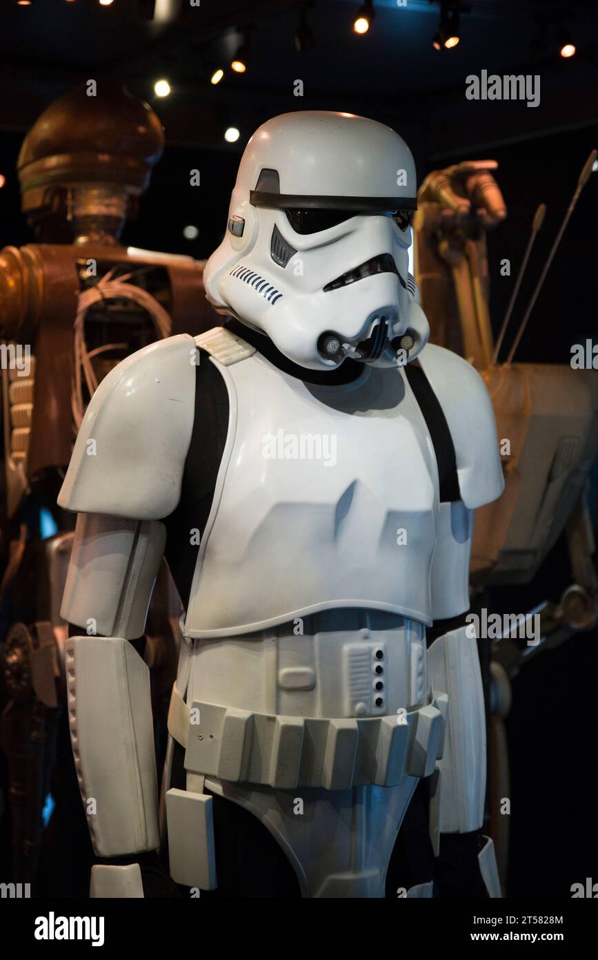 Original Stormtrooper costume from Star Wars - Return of the Jedi Stock ...