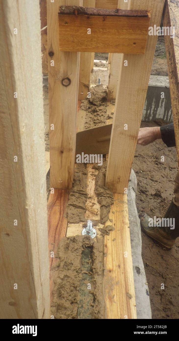 Timber Construction In Construction Industry, Building With Wood ...