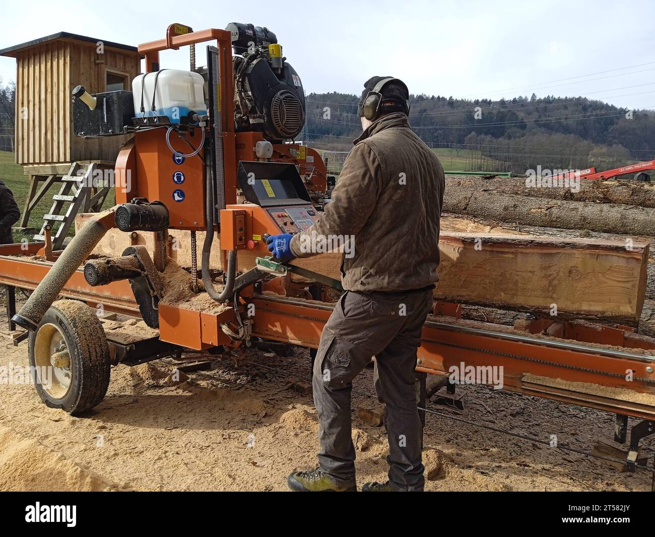 Timber Construction In Construction Industry, Building With Wood ...