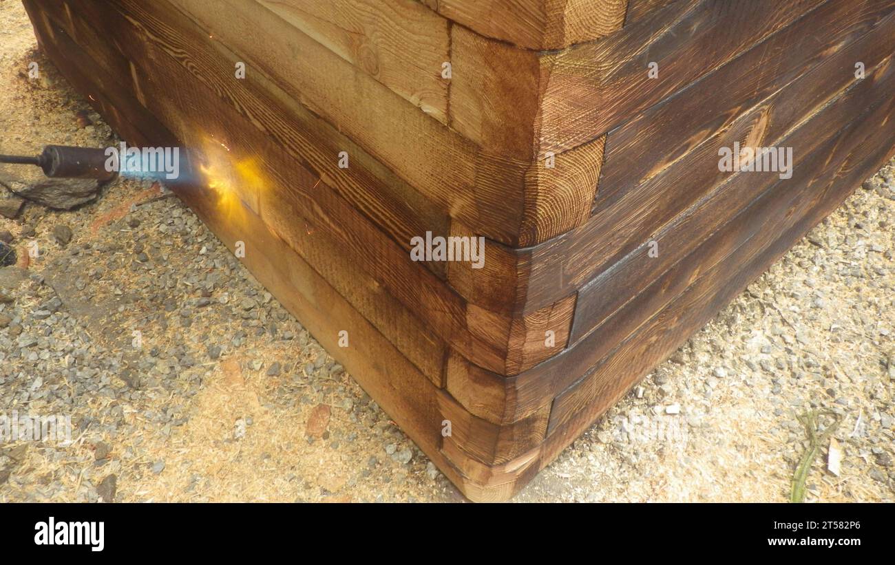 Timber Construction In Construction Industry, Building With Wood ...