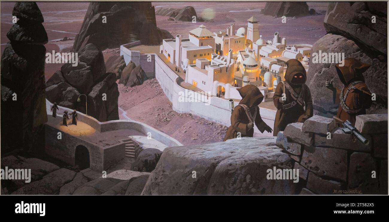 Original concept art of Jawa's from Star Wars Stock Photo - Alamy